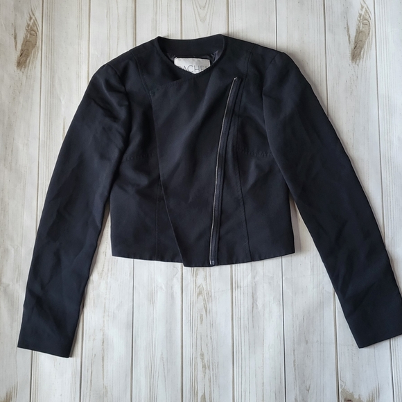 RACHEL Rachel Roy | Jackets & Coats | Rachel Rachel Roy Black Crop ...
